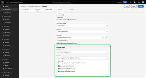 Stream Data From Your Snowflake Database To Experience Platform Using