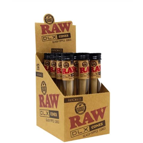 Raw Dlx Glass Tip Cones Nyc Glass