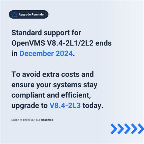 vms software inc on linkedin 😞 standard support for openvms v8 4 2l1 for integrity ends in