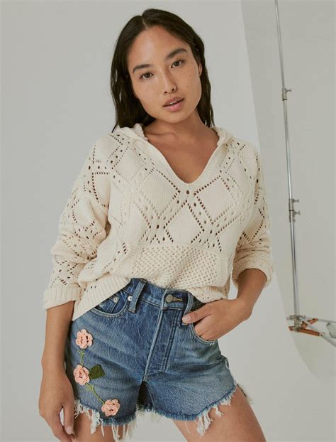 Pointelle Hooded Pullover Clothing For Sale In Online Auctions Cabelasy