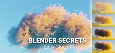 Blender Secrets Easy Clouds BlenderNation