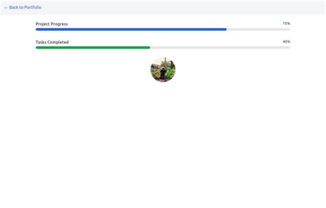 responsive progress bar tailwind css example