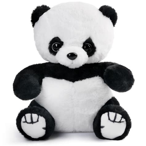 Lotfancy 12in Panda Stuffed Animal Soft Plush Toy Comfortable And