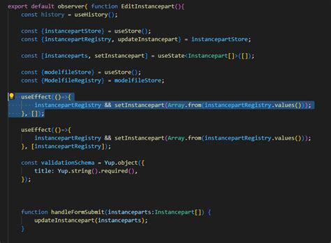 Fr Editinstancepart Unnecessary Array Initialization In Useeffect · Issue 108 · Tdvapplab