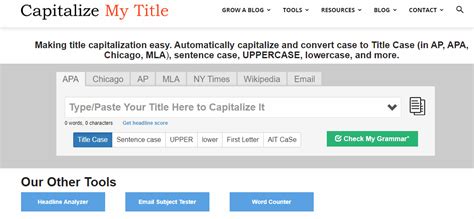 Sentence Case Converter Capitalize My Title