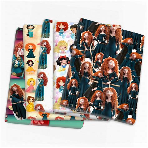 디즈니 공주 메리다 50145cm 폴리 에스터 면 직물 바느질 퀼트 패브릭 바느질 재료 Diy 수제 Aliexpress