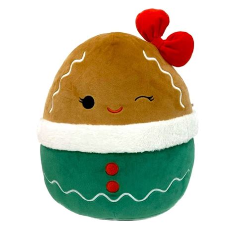 Squishmallows Toys Gina The Gingerbread Girl Christmas Squishmallow