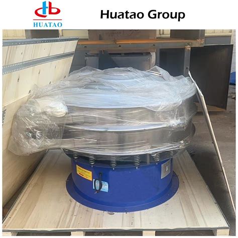 Desiccant Particle Screening Grading Circular Rotary Vibrating Screen