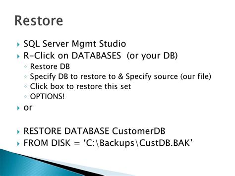 Ppt Ms Sql Server Basics Powerpoint Presentation Free Download Id2948053