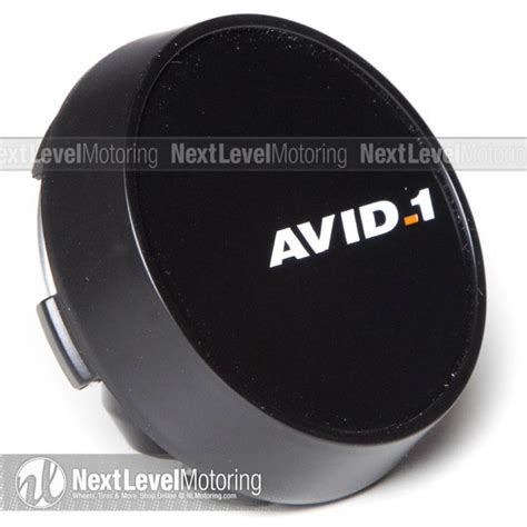 Avid 1 Raised Black Center Cap Fits Av 20 And Av 06