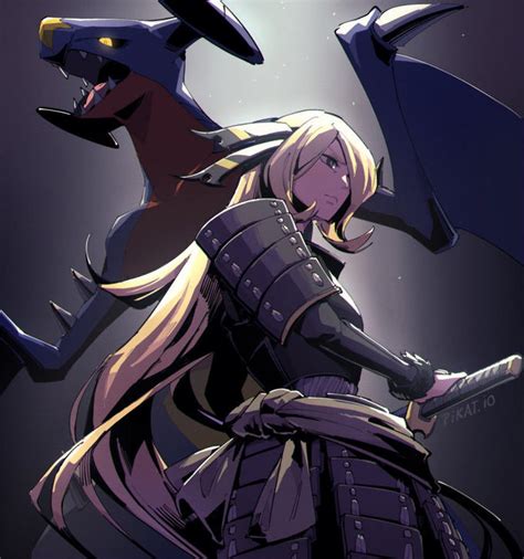 Samurai Cynthia Garchomp Cynthia Know Your Meme