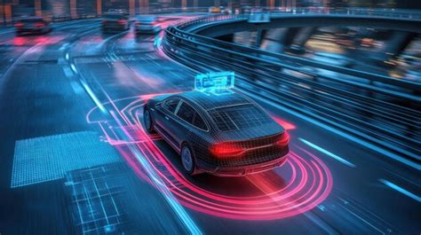 Sensing System And Wireless Communication Network Of Vehicle Autonomous Car Driverless Car Self