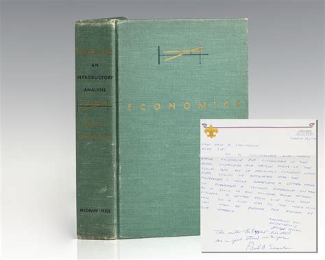 Economics An Introductory Analysis By Samuelson Paul A 1948