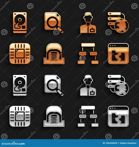 Set Hangar With Servers Network Cloud Connection Broken File