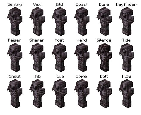 Since Nobody Asked Isometric Renders Of Netherite Armor Trims R
