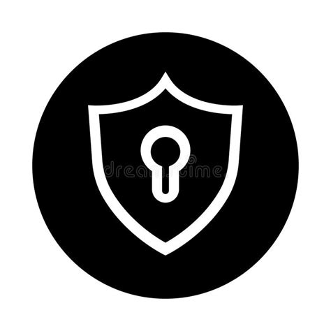 Internet Security Icon Vector Antivirus Illustration Sign Protection