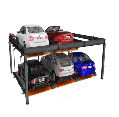 Automated Parking Lot Multi Levels Smart Parking System Smart Parking System And Puzzle