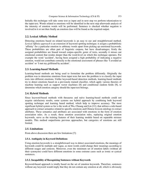 Emotion Detection From Text Pdf