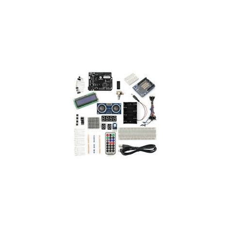 Leonardo R3 Prototype Shield Starter Kit With 17 Basic Arduino Projects Tekparts