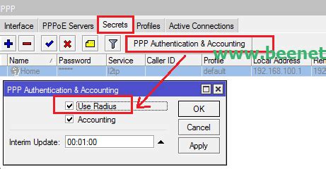 Mikrotik Radius Manager VPN Solution BEENET ENGINEERING