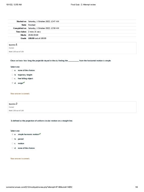Cbp1 Final Quiz 2 Pdf Pdf Velocity Space