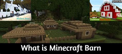 What Is Minecraft Barn Full Process Edu Tech Gyan