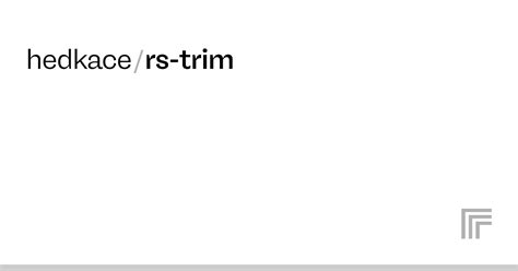 Hedkacers Trim Run With An Api On Replicate