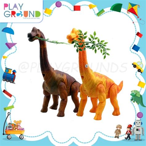 Playground ไดโนเสาร์ ไดโนเสาร์จำลอง 3 มิติ Dinosaur Walking Toys ไดโนเสาร์ ออกไข่ เดินได้ มี