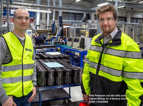 Robit Plc On Linkedin Meet Our People Group Controller Ville Peltonen And Sales Manager Oskari