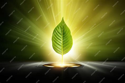 Premium Ai Image Textured Golden Ti Leaf Background