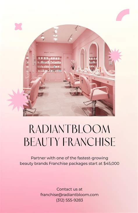 Free Beauty Parlor Poster Template To Edit Online