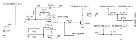 LM555 Lm555 Need To Use As A Monostable Single Shot Timer Clock Timing Forum Clock