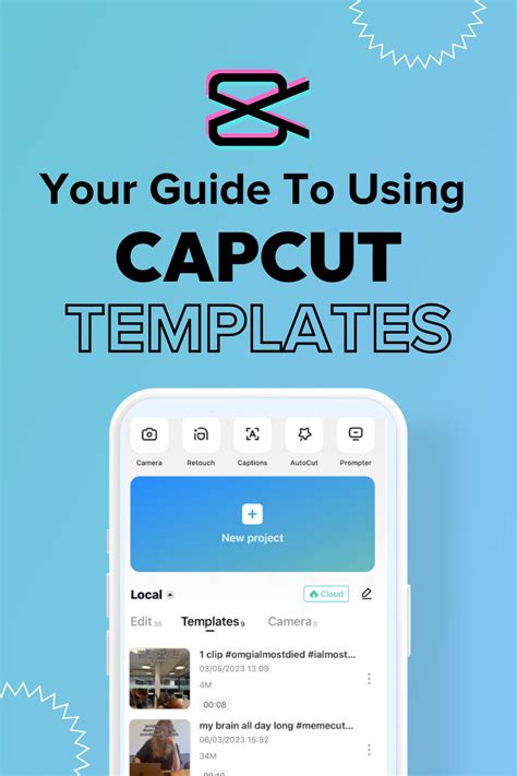 How To Find And Use CapCut Templates Social Media Template Templates Social Media