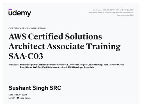 Sushant Singh On Linkedin Udemy Course Completion Certificate