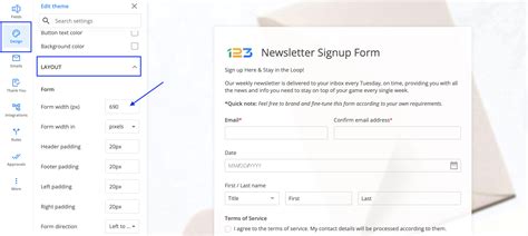 help set up multiple fields per row 123formbuilder