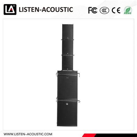 Listen Acoustic Dual DSP Built In Active Line Array Speakers China Loudspeaker And Speaker
