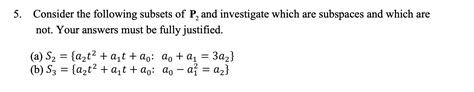 solved consider the following subsets of p2 and investigate