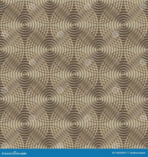 Golden Seamless Repeating Pattern Tile Stock Image Image Of Shiny Exclusive