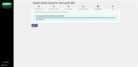 Self Service Onboarding Veeam Data Cloud For Microsoft 365