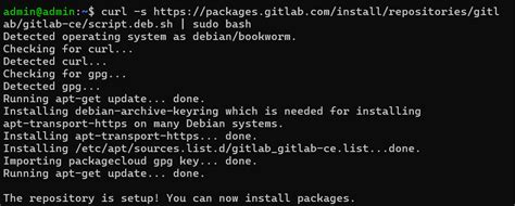 how to install gitlab on debian 12