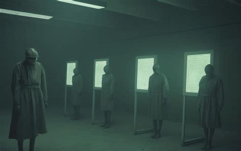 Premium Photo The Desolate Digits Lost Individuality In A Dystopian