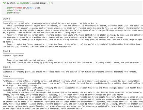 a visual exploration of semantic text chunking towards data science