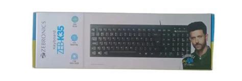 Wired Zebronics Keyboard Size Regular At Rs 300 Piece In Noida Id 2850366497030