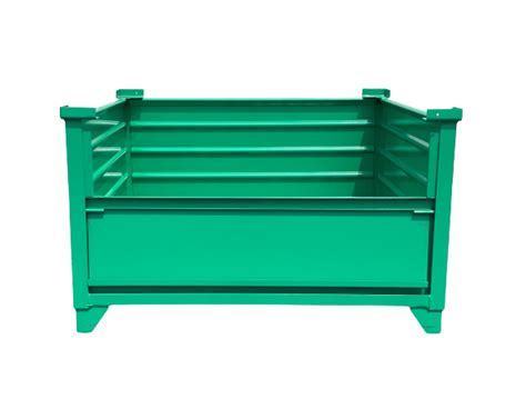 Half Drop Door Corrugated Steel Bulk Container