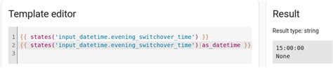 Automation Needs To Trigger 30min Before Inputdatetime Configuration