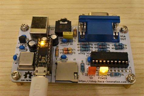 Gallery UChip Simple VGA Console Hackaday Io