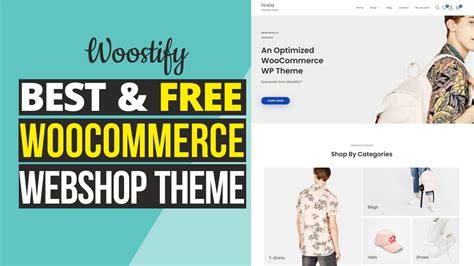 Best Free Ecommerce Theme For Wordpress 2021 Woostify Woocommerce Theme Youtube