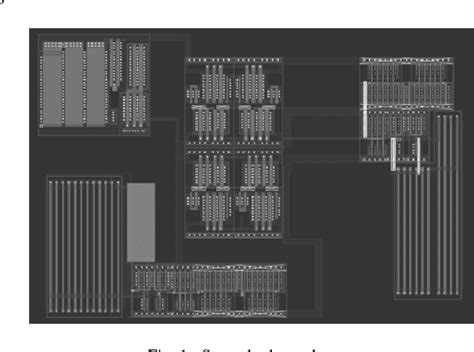 figure 1 from efficient analog rf layout closure with compaction based legalization semantic