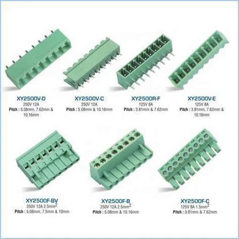 Pcb Mount Terminal Blocks Pcb Mount Terminal Block Xy Wholesale Trader From Mumbai