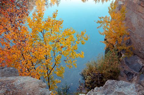 이른 안개 아침 바위 해안이있는 호수 위로 일출 가을의 자연 경관 0명에 대한 스톡 사진 및 기타 이미지 0명 가을 강 Istock
